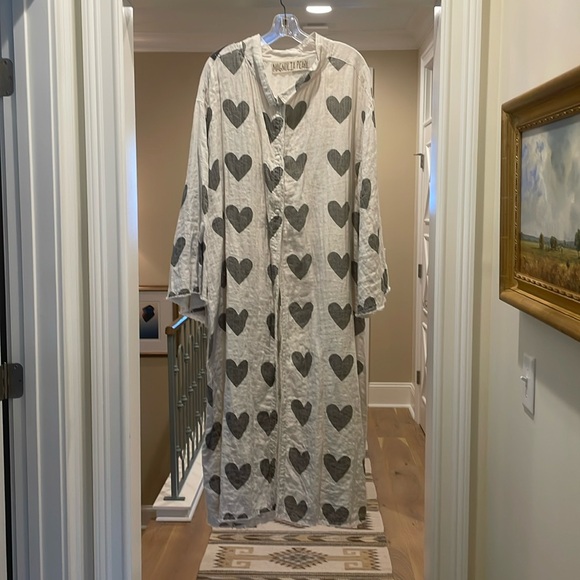 Magnolia Pearl | Jackets & Coats | Magnolia Pearl Grey And Ivory Heart ...